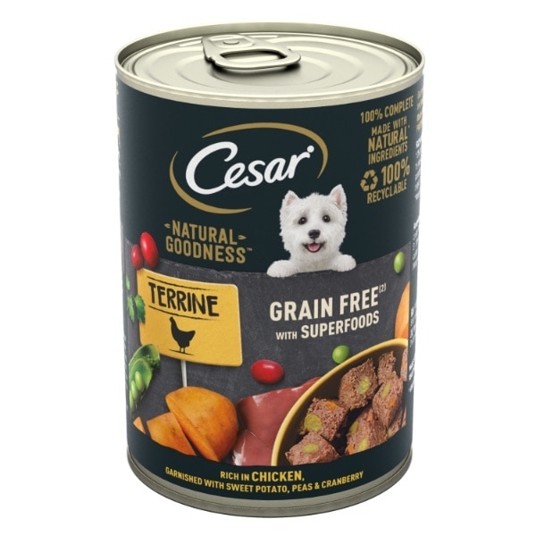 Cesar Natural Goodness Tin Chicken In Loaf 400G | Pets | Savers